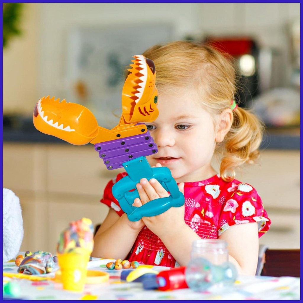 Interactive Toy Grabber Robot Hand Dino Crocodile Tiger Shark Grabber ...