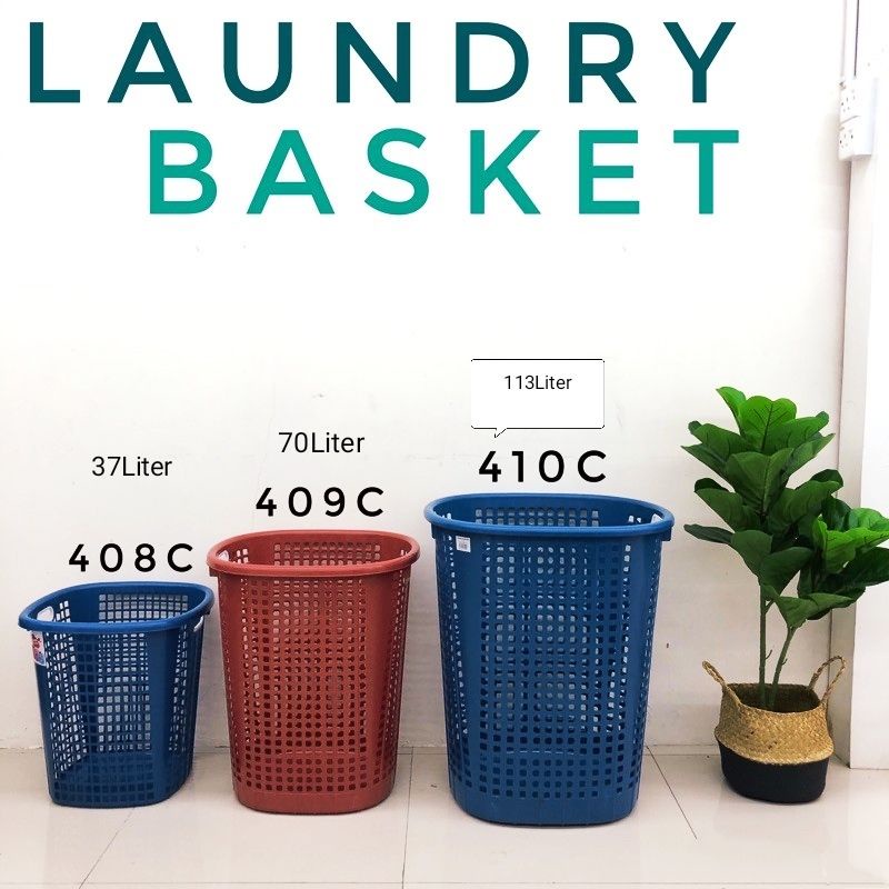 CENTURY BAKUL KAIN / Laundry Basket/Bakul baju/Bakul / raga | Shopee ...