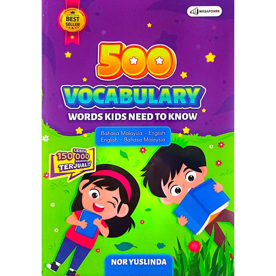 Buku 500 Vocabulary Words Kids Need to Know Free Children's Visual ...