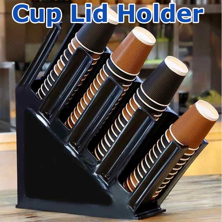 Cup Lid Holder Disposable Cup Sleeve Coffee Shop Paper Cup Holder ...