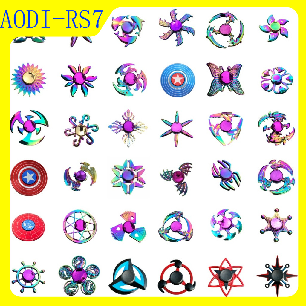 (METAL Spiner) Zinc alloy Fidget Spinner, infinity stress relief toy ...