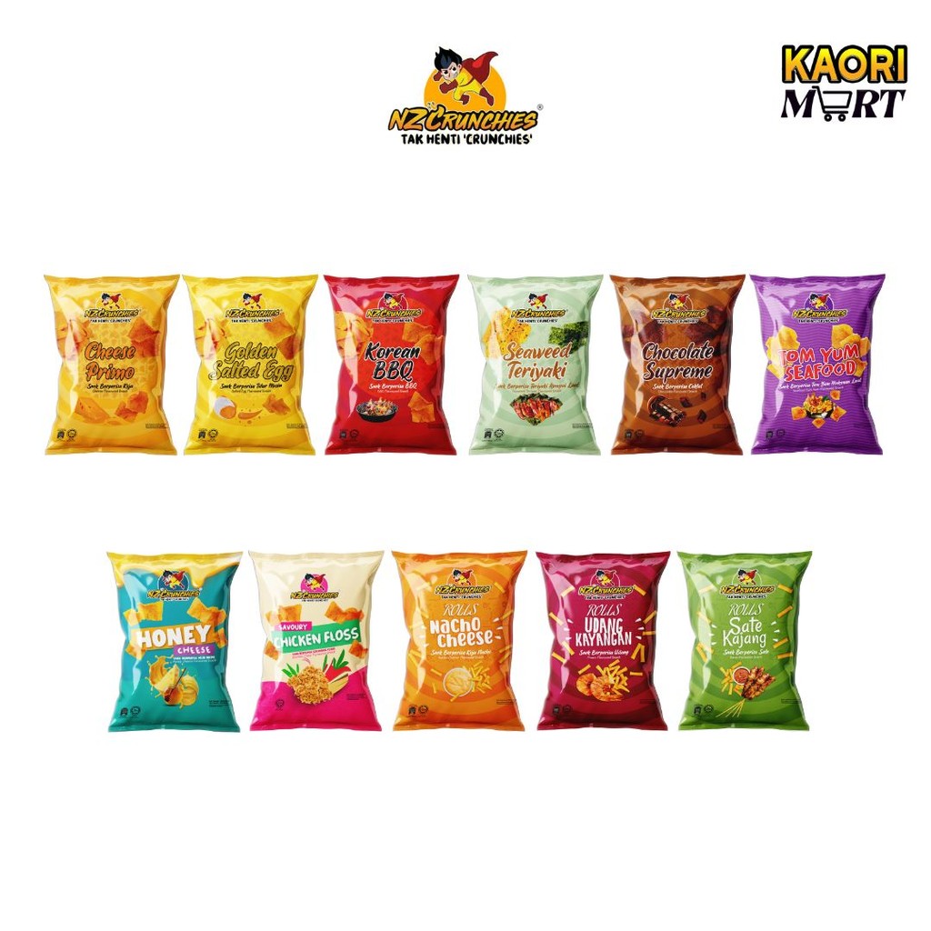 NZ Crunchies Pouch 45g | Popia Nz Crunchies | Shopee Malaysia