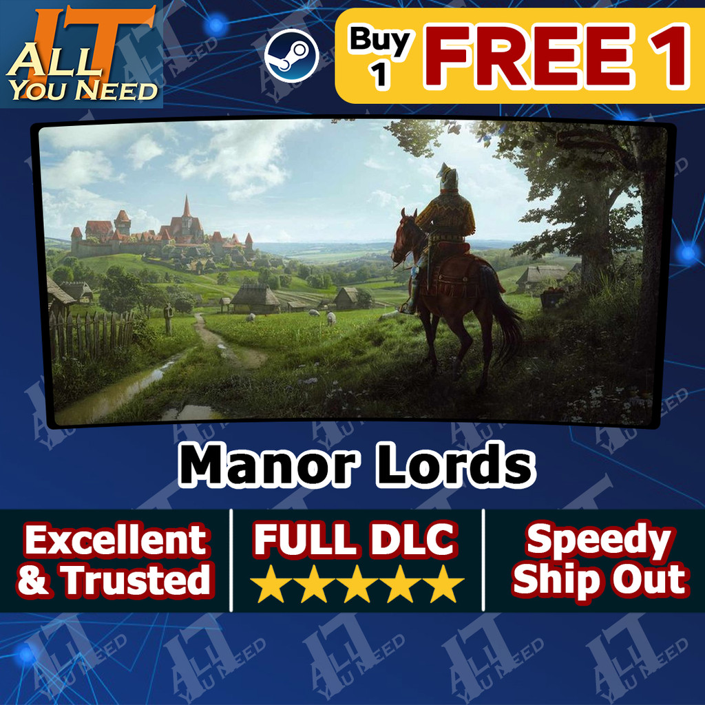 Manor Lords With FULL DLC [PC Game] Steam CDKEY | Shopee Malaysia