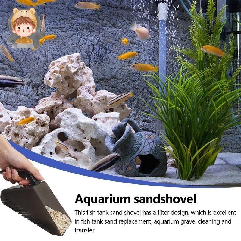 Aquarium Sand Filter Sand Shovel Mud Bottom Sand Cleaning Shovel ...