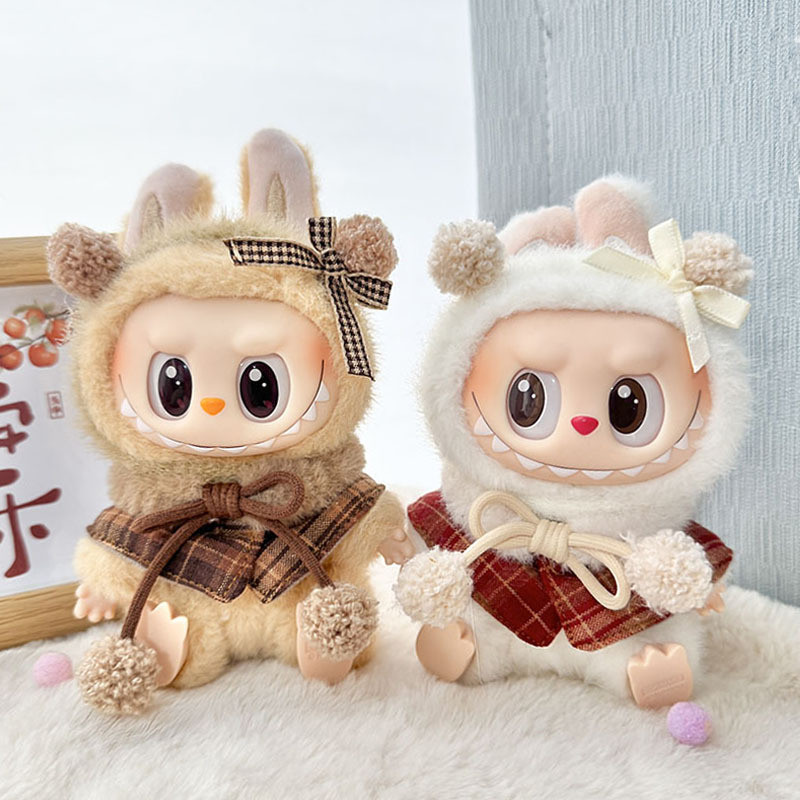 17cm Labubu doll clothes Only clothes] 12th Generation Labubu clothes ...