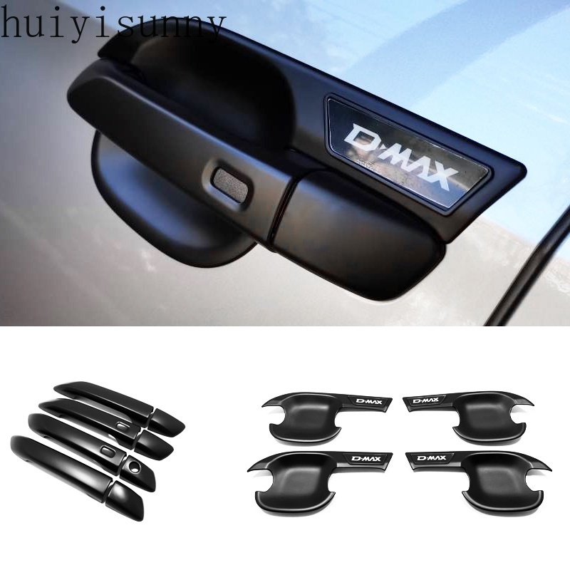 HYS For ISUZU DMAX 2021-2023 car door handle bowl cover,D-MAX outer door handle beauty trim ...
