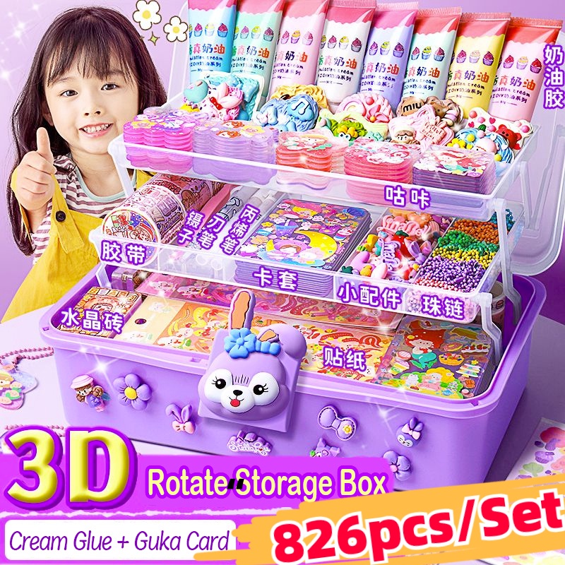 600Pcs Full Set of Cream Guka Guka Set Sticker Guka Kuka Children's ...