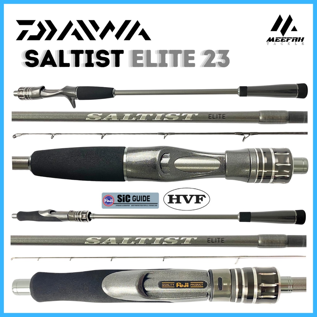 DAIWA 2023 Saltist Elite CJ LJ - Fishing Rod Joran Pancing | Shopee ...
