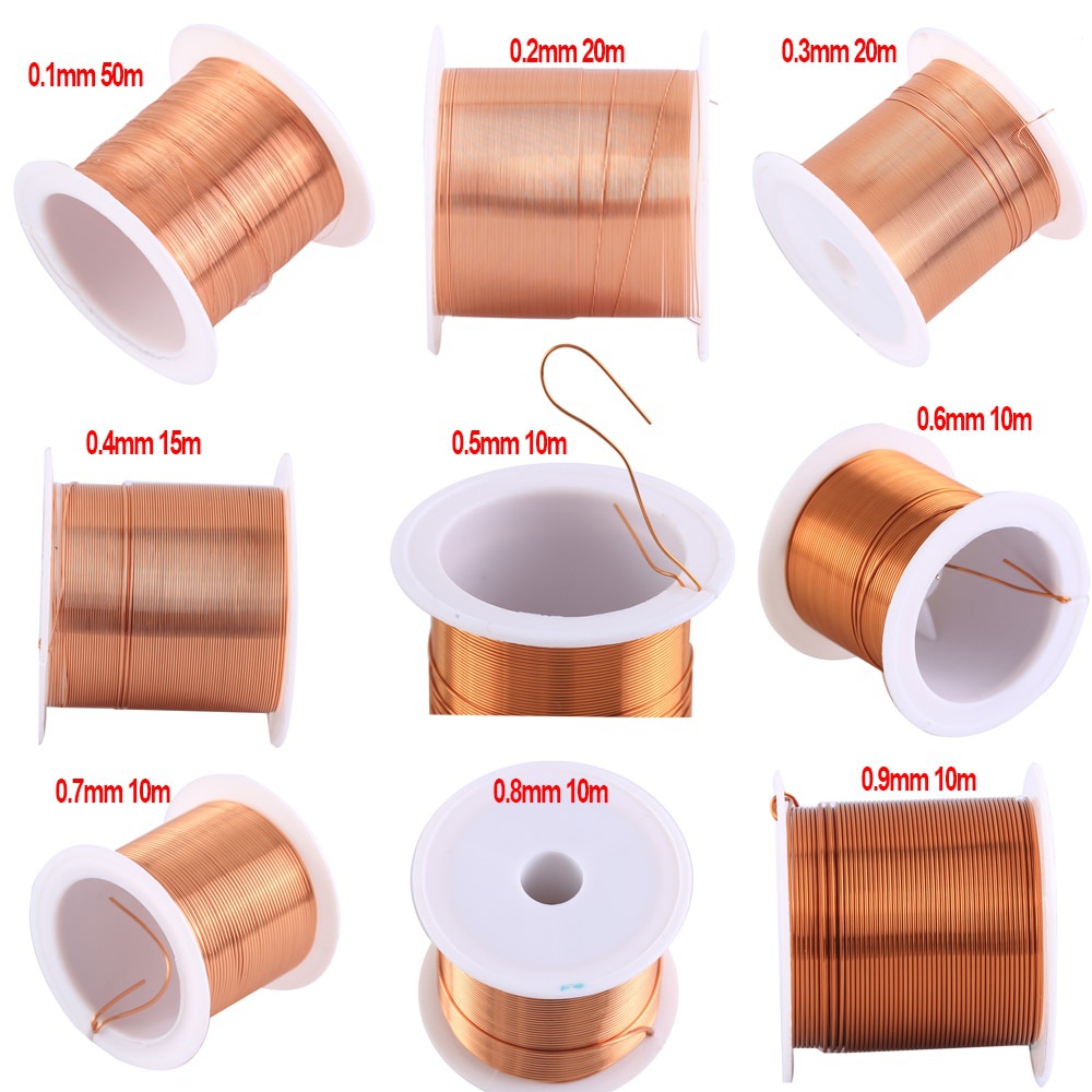 60m-10m of Magnet Wire Enameled Copper Wire Winding For Making ...