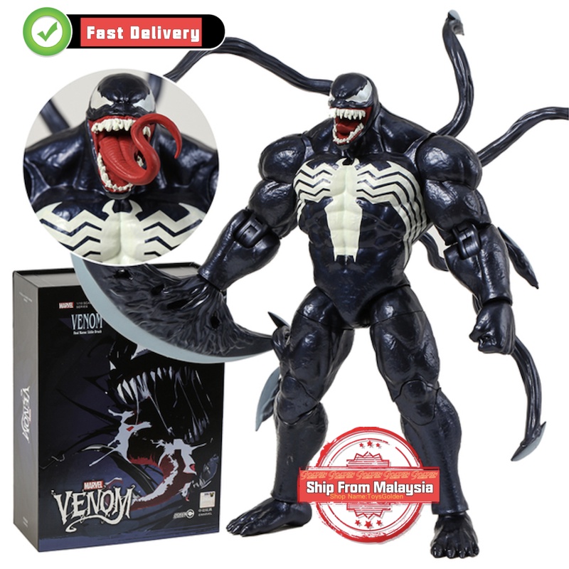ZD Toys Original Marvel Venom Action Figure 24cm Amazing Spider Man ...