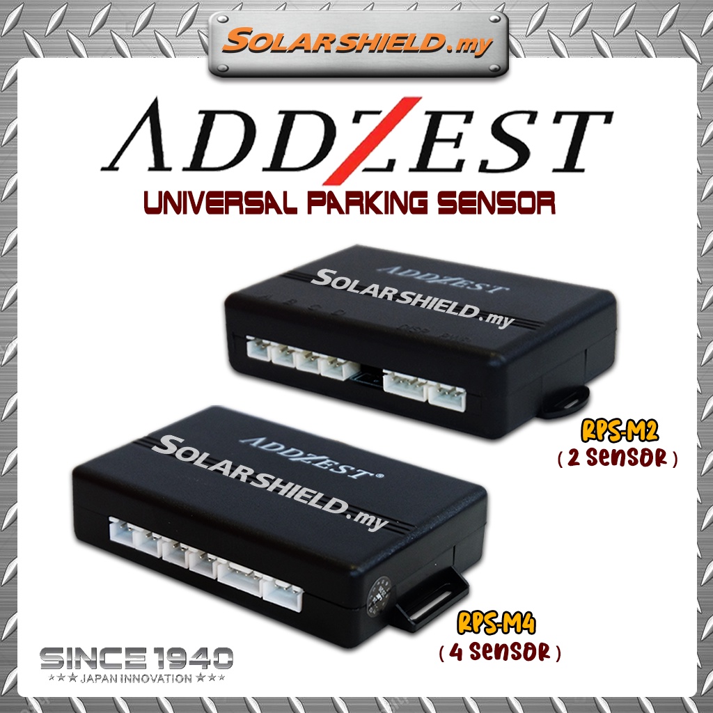 ADDZEST RPS-M2 / RPS-M4 Reverse Parking Sensor Universal Reverse Sensor ...