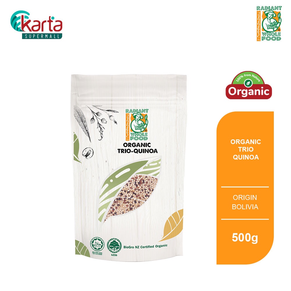 Radiant Organic Trio Quinoa 500g | Shopee Malaysia