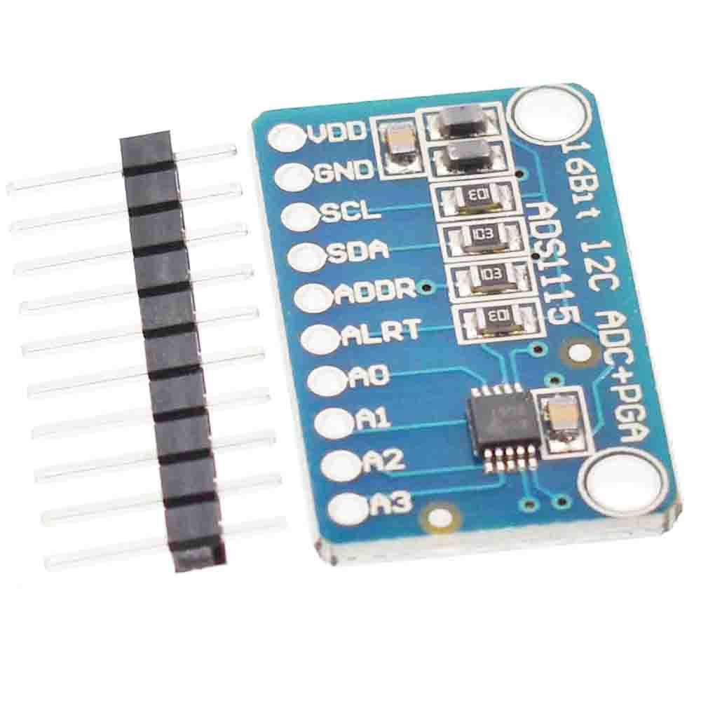 ADS1115 16-Bit ADC - 4 Channel with Programmable Gain Amplifier ...