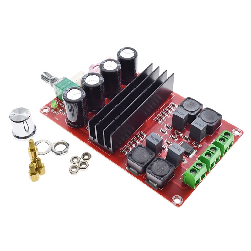 TPA3116 dual channel 2x100W audio amplifier module 12-24V XH-M190 ...