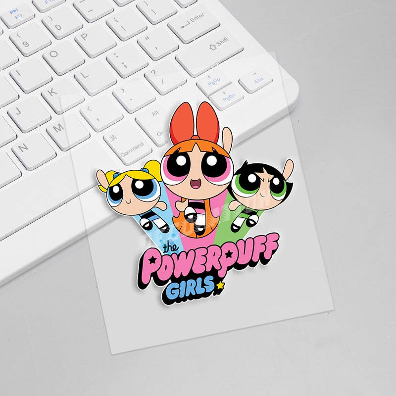 the Powerpuff Girls Automobile Sticker Electric Motorcycle Cute ...