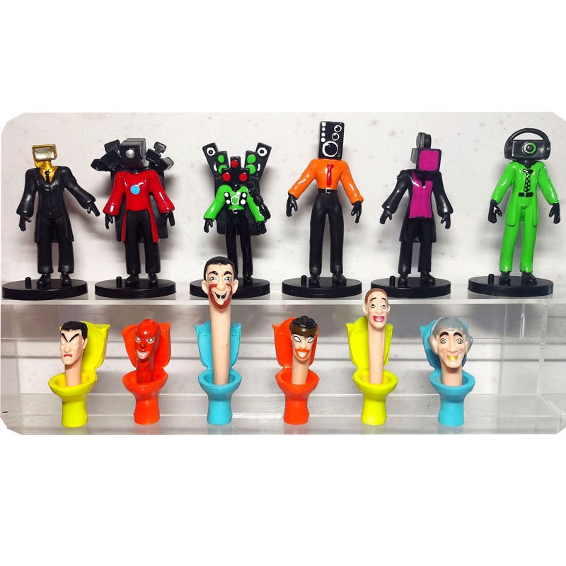 New Skibidi Toilet Action Figure Speakerman Cameraman Monitor Man TV ...