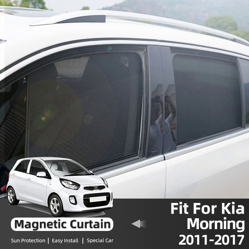 For Kia Picanto Morning TA 2011-2017 Magnetic Car Sunshade Front ...