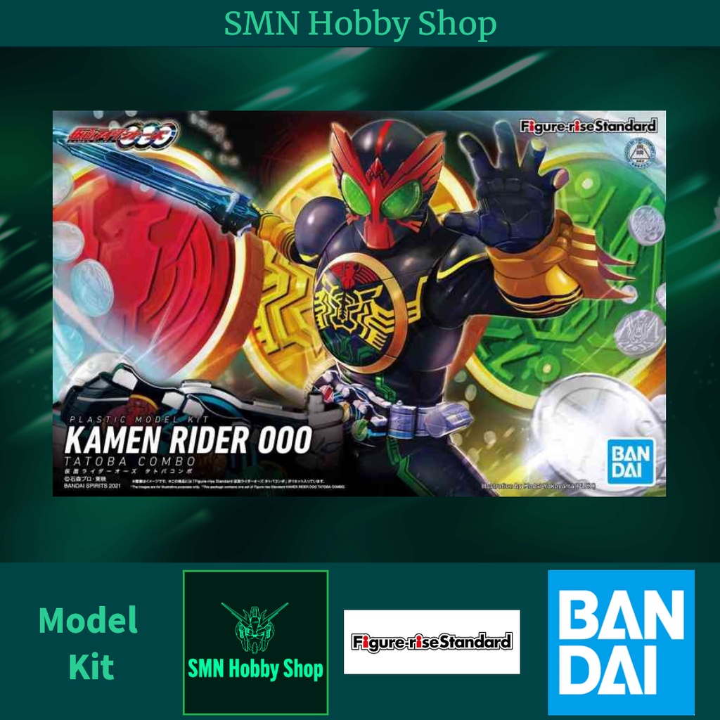 FRS Figure-Rise Standard Masked Rider OOO Tatoba Combo Toys Plastic ...