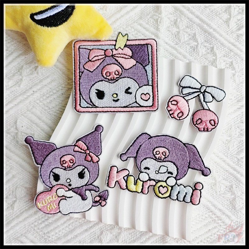 The Little Devil - Kuromi Self-adhesive Sticker Patch 1Pc DIY Sew on ...