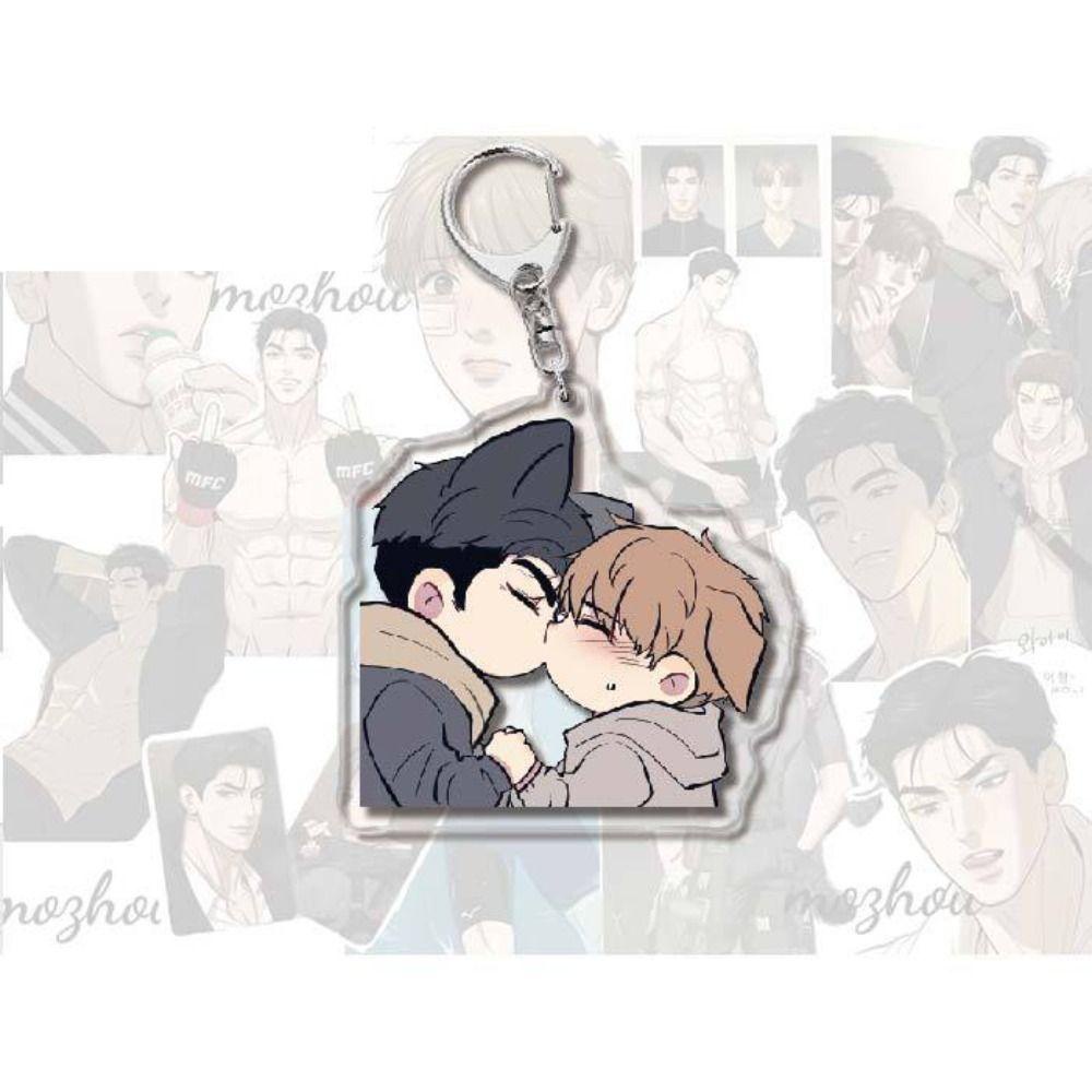 TYLER1 Joo Jaekyung Kim Dan Keychain, Cartoon Figure Korean Manga ...