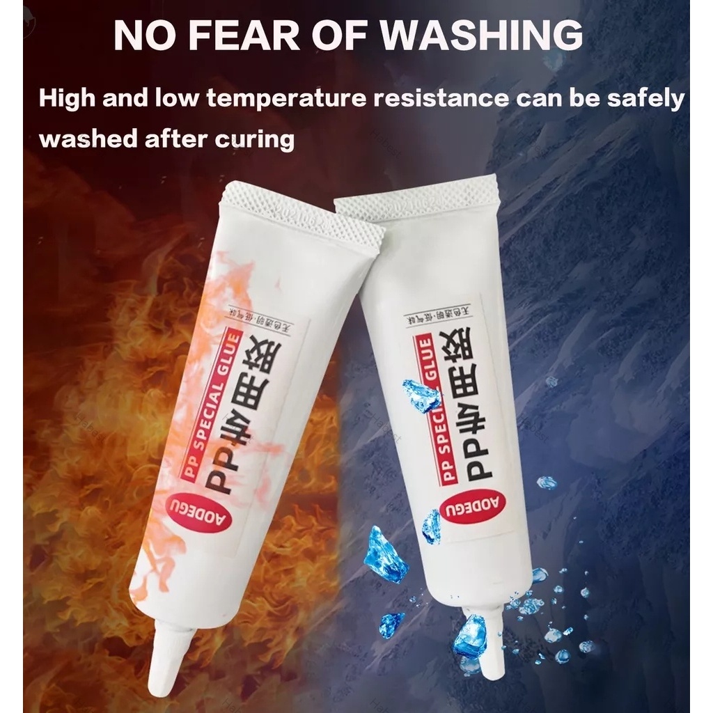 [PP] Plastic & Rubber Instant Adhesive Plastic Porcelain Rubber Glue ...