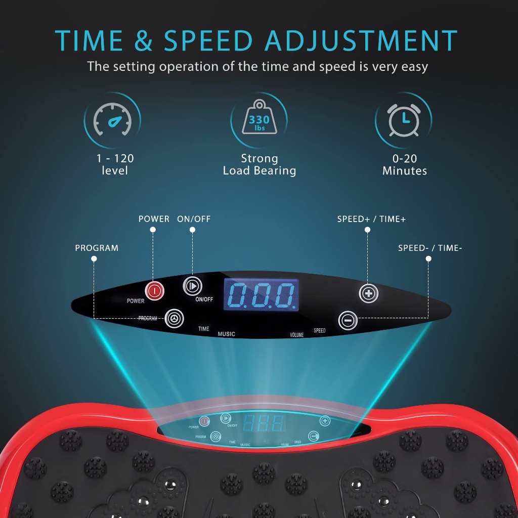 Slimming Vibrating Machine Shaker Vibration Plate Exercise Machine ...