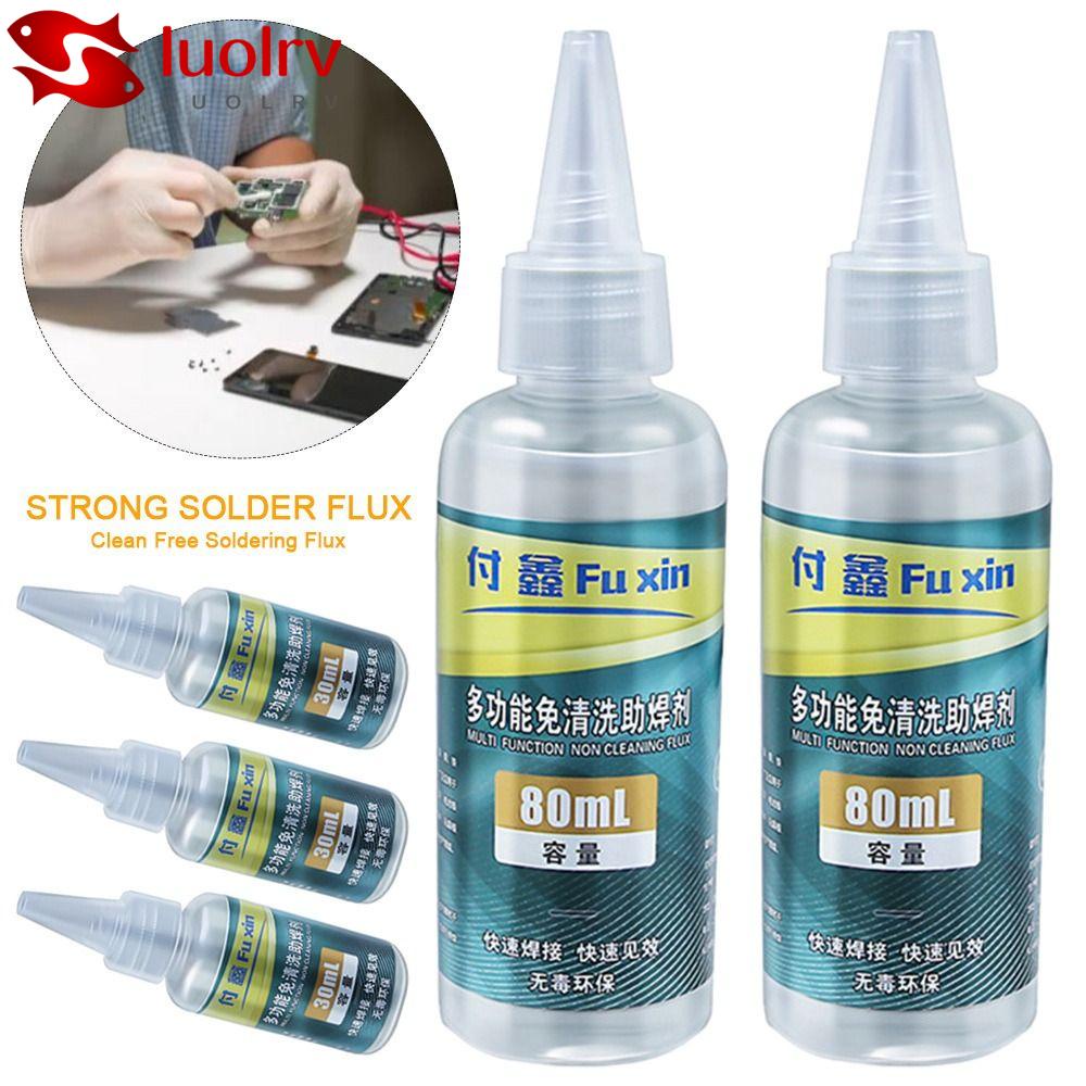 LUOLRV Clean Free Soldering Flux, 30ml 80ml Quick Repair Stainless ...