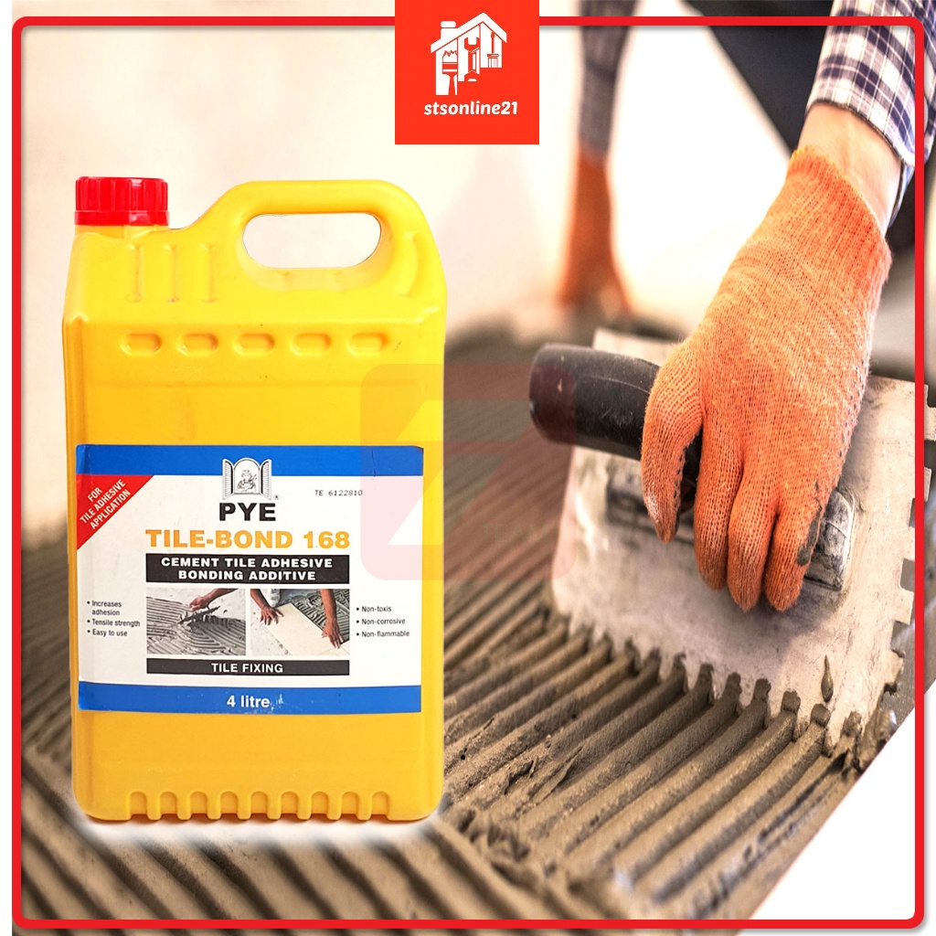 PYE TILE-BOND 168 CEMENT TILE ADHESIVE BONDING ADDITIVE / PYE TILE BOND ...