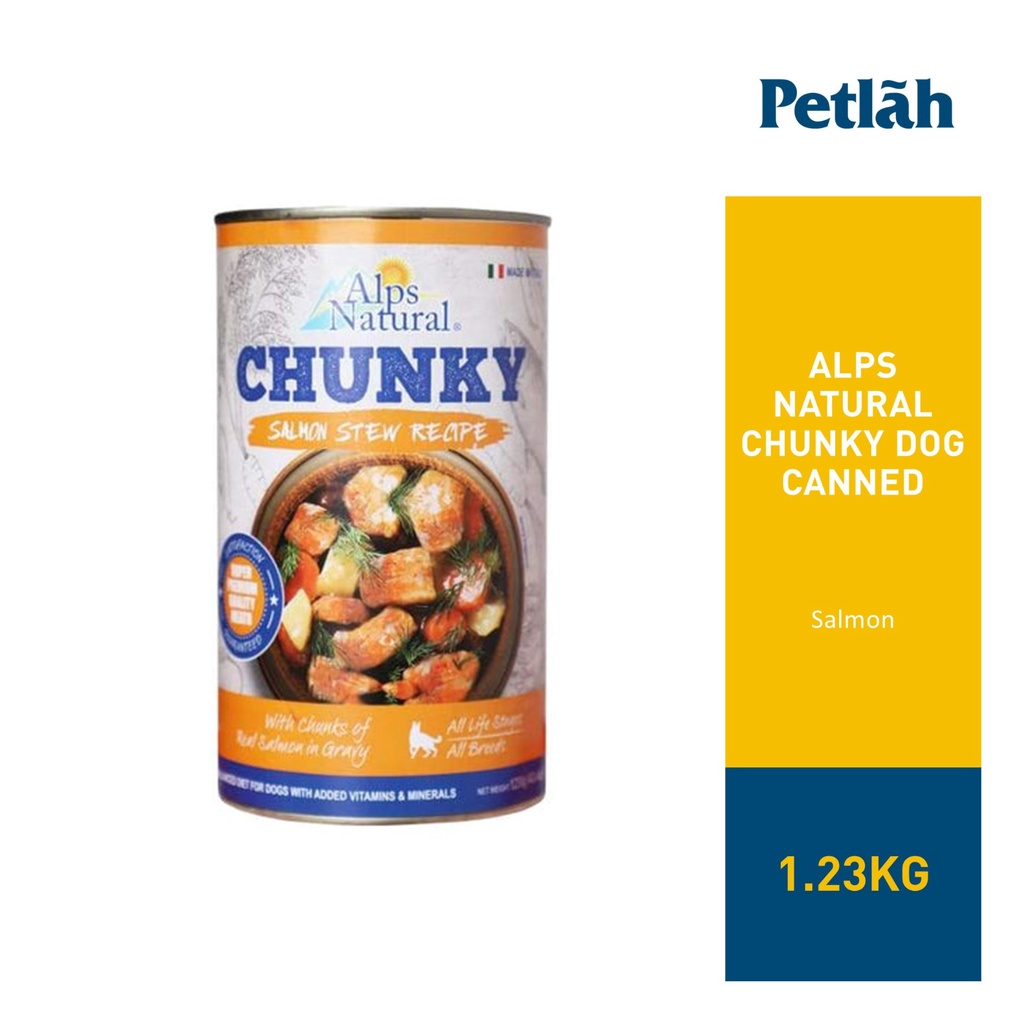 Alps Natural Chunky Canned Dog Wet Food 1.23kg | Shopee Malaysia