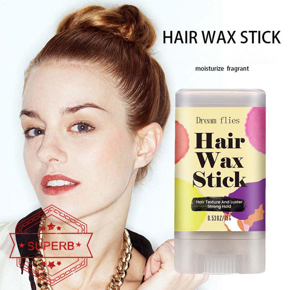COD 15g Hair Wax Stick Sleek Stick Hair Molding Stick Portable Non ...