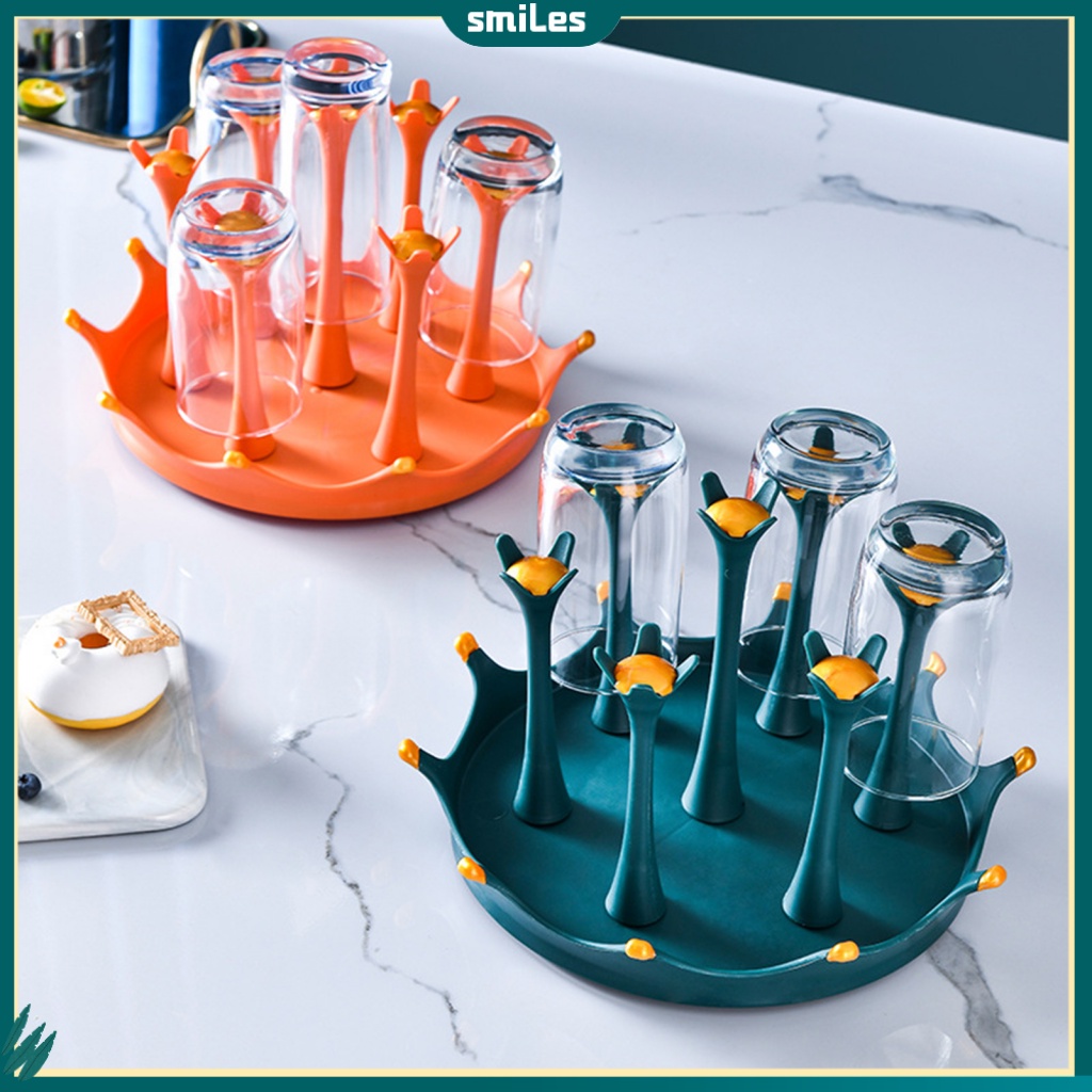 smiles| Bottle Drying Rack 5/7/9-Digit Detachable Design ...