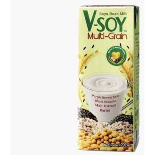 V-Soy Multi Grain Soybean Milk 200ml | Shopee Malaysia