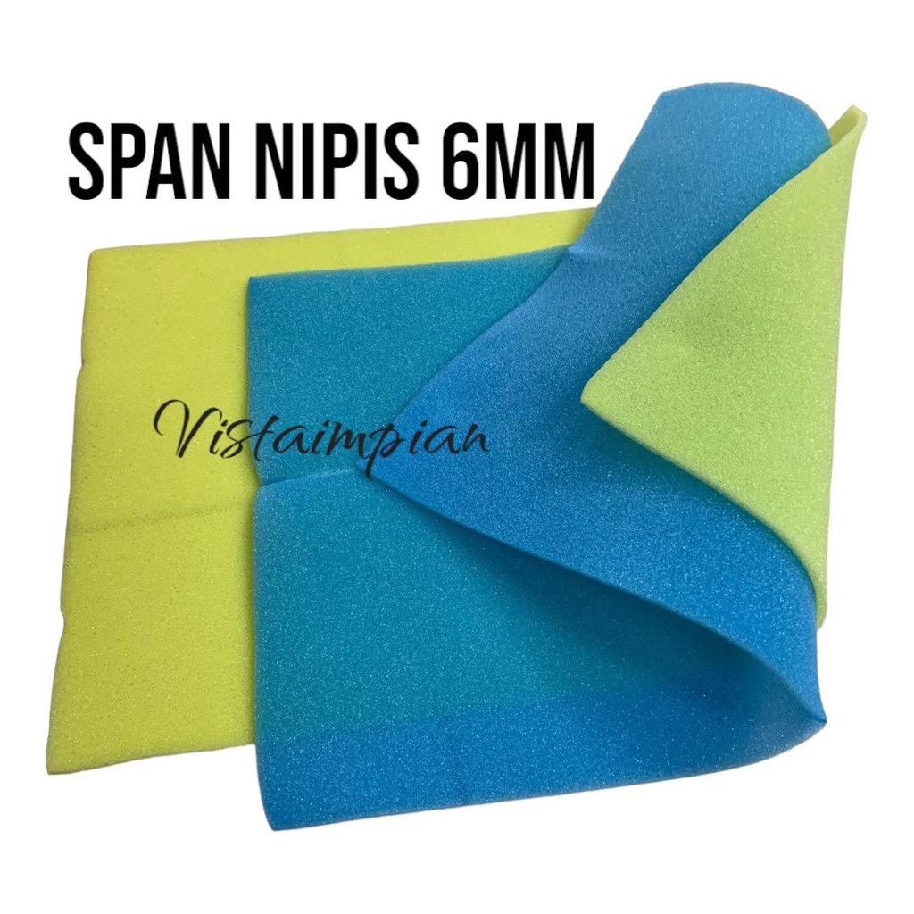 (1pcs)spun nipis 6mm/span nipis/spun | Shopee Malaysia