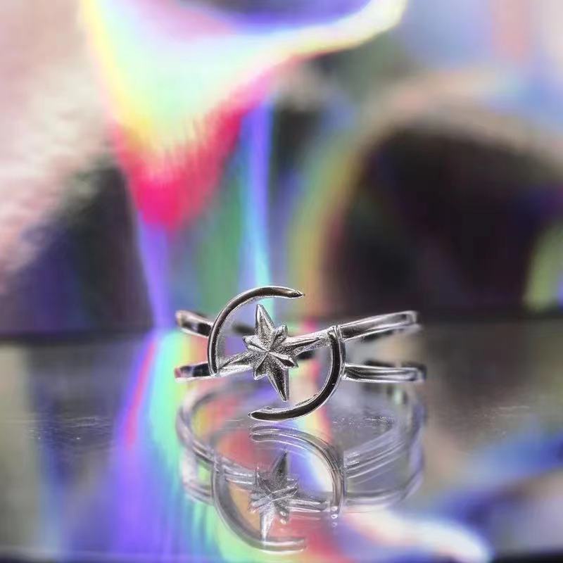 K-Pop Idol Stray Kids Ring SKZ Compass Logo Fashion Accessories Rings ...