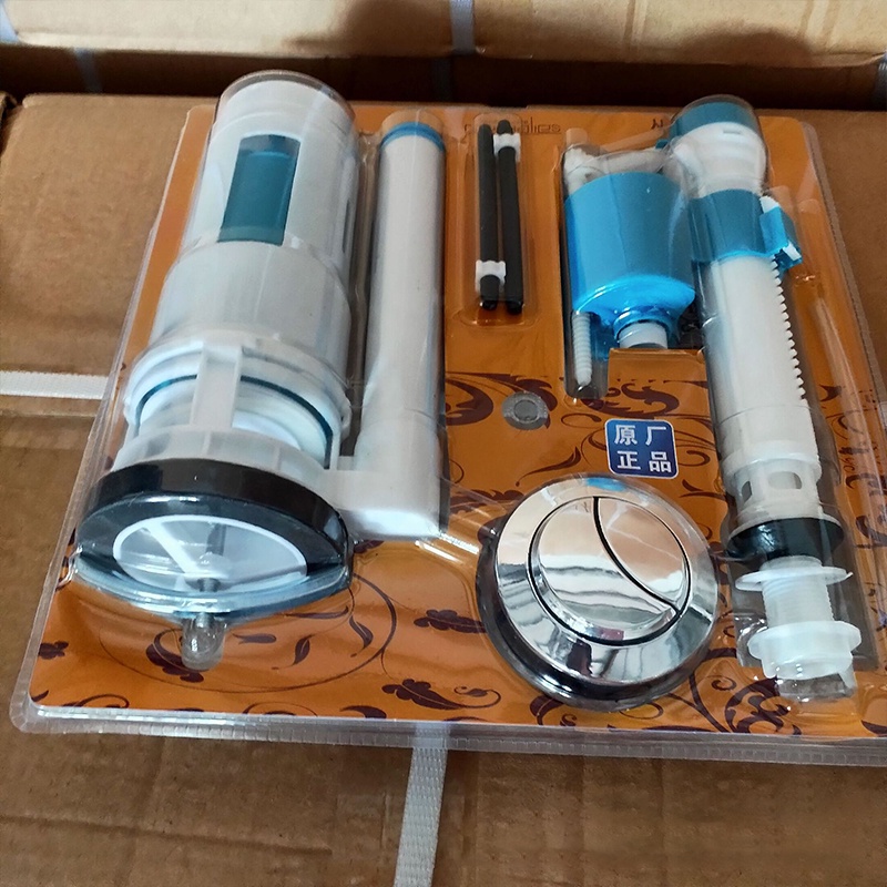 2PCS Toilet Flush Set Full Set Toilet Cistern Water Tank Valve Toilet ...