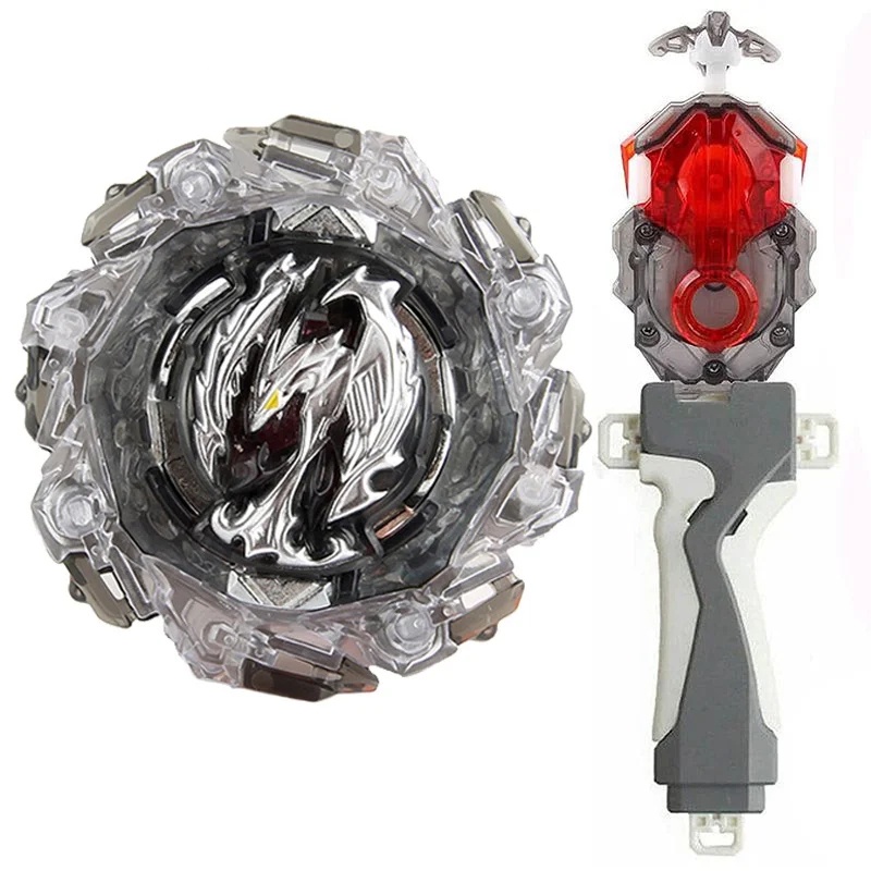 Beyblade B-201 02 Chain Phoenix with B-88 B-184 LR Launcher Handle Set ...