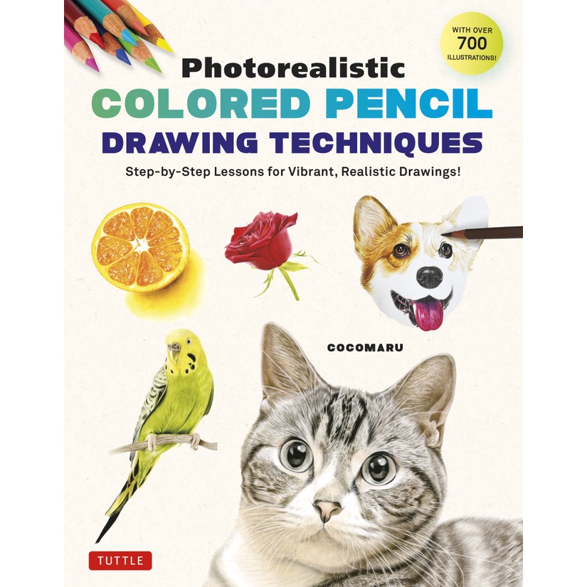 Art // Photorealistic Colored Pencil Drawing Techniques - Step-by-Step ...