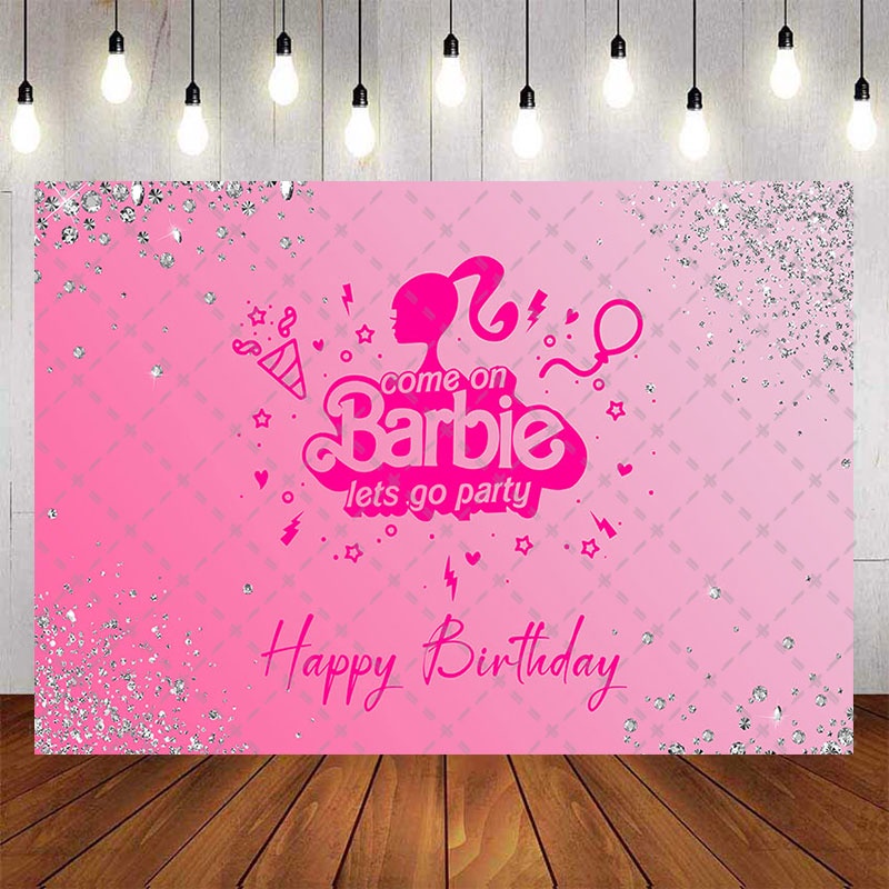 Barbie Princess Backdrop For Photography Children Kids Girls Birthday ...