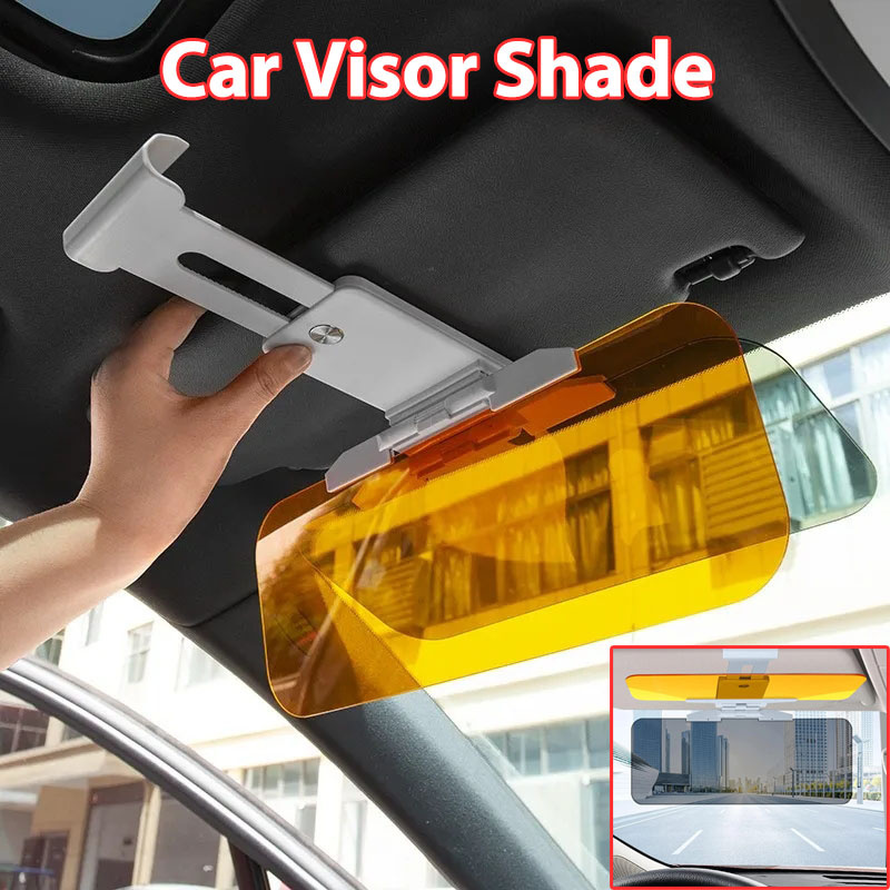 Car Visor Safety HD Night Vision Anti Glare Visor Kereta Car Sunshade ...