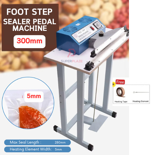 Model 300mm Width 5mm Foot Step Sealer Machine Foot Sealer Pedal ...