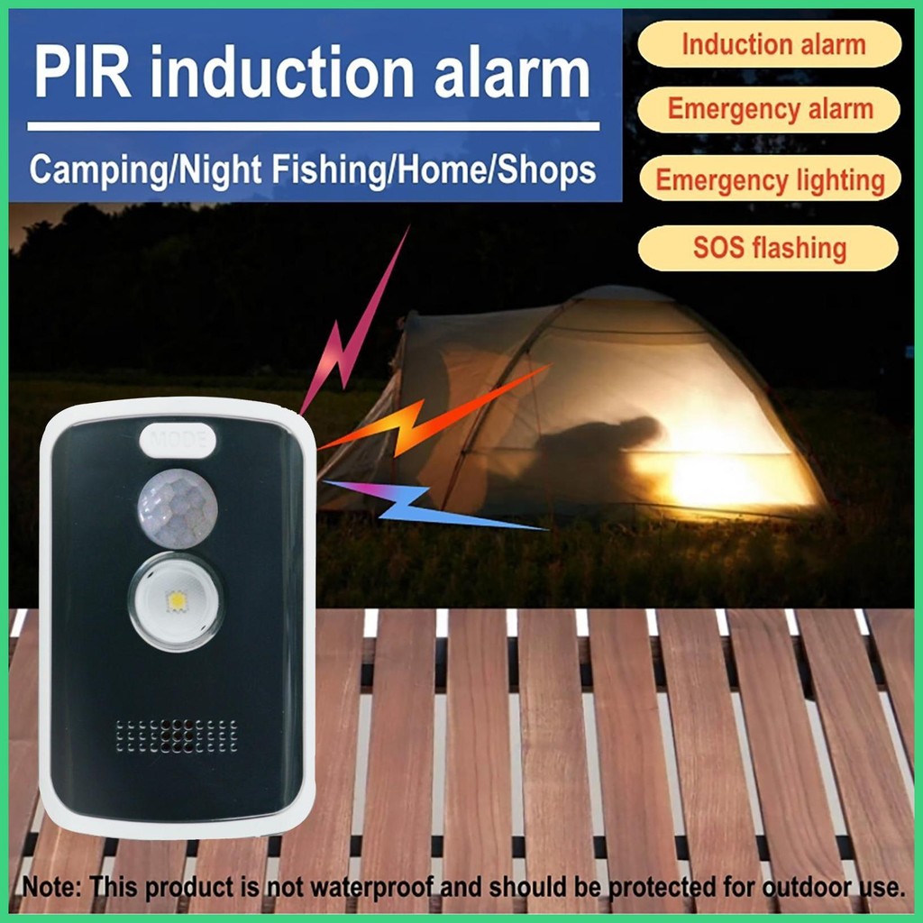 Portable Motion Sensor Alarm 125db Motion Sensor Perimeter Camping ...