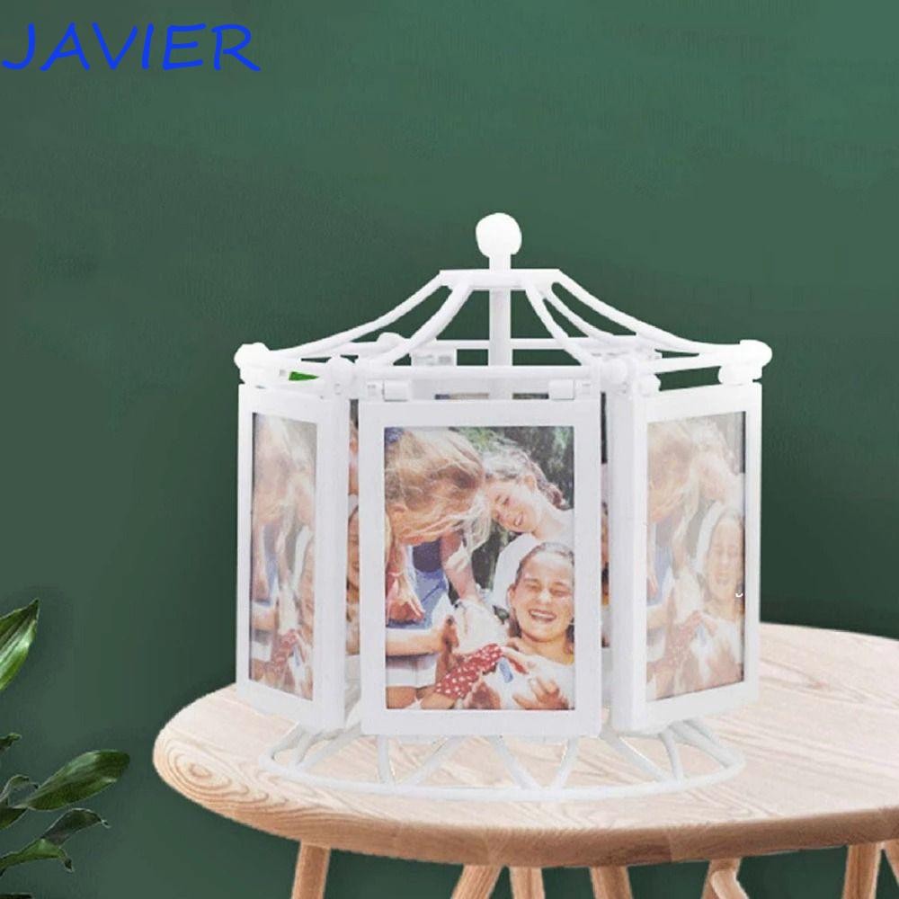 JAVIER Rotating Puzzle Photo Frame, Creative Personalized Picture Frame ...