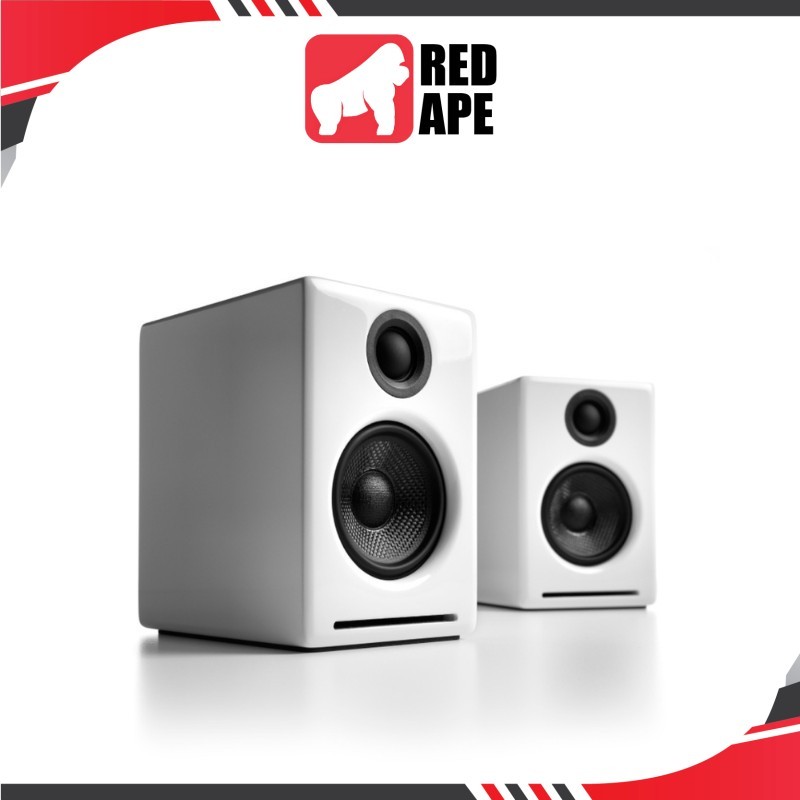 Audioengine A2+ Gen 2 Wireless Bluetooth Bookshelf Speakers: USB-C, aptX-HD Bluetooth, Subwoofer ...