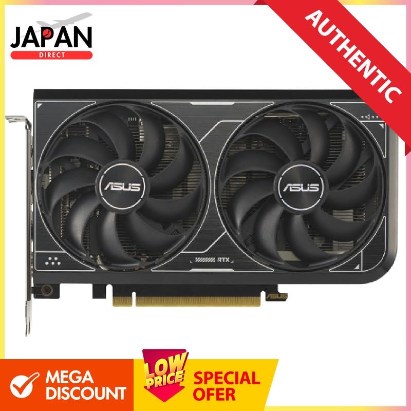 ASUS Dual GeForce RTX 4060 V2 OC Edition 8GB GDDR6 2-slot design with ...