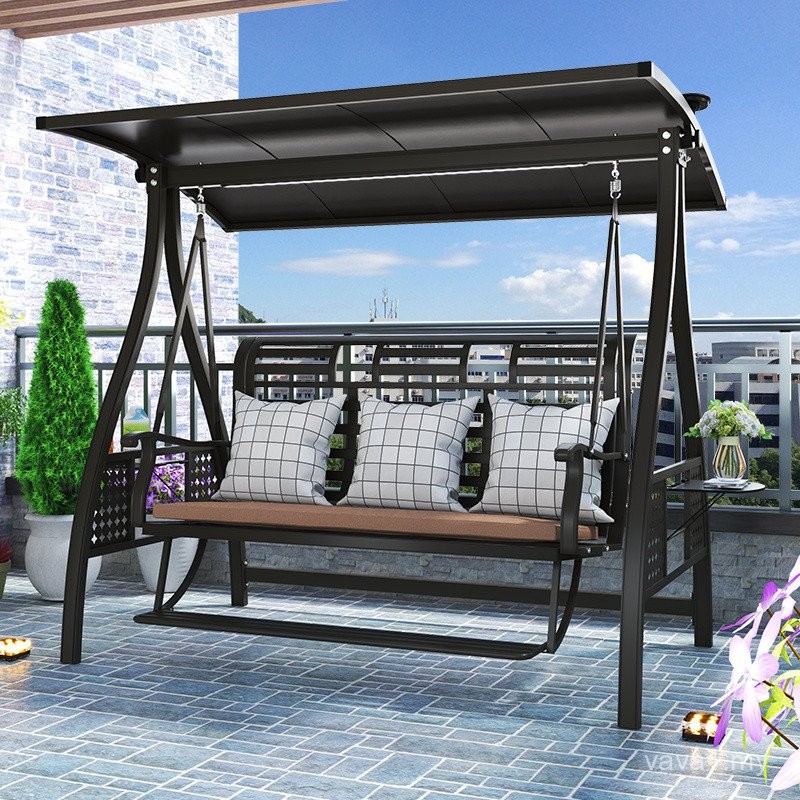 Buaian Luar Taman Kerusi Buaian Kerusi Goyang Besi Tempa Bakul Gantung ...