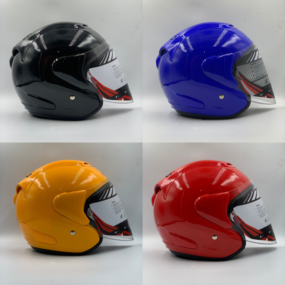 ARC Helmet Ritz Modern Colour Series Open Face | Shopee Malaysia