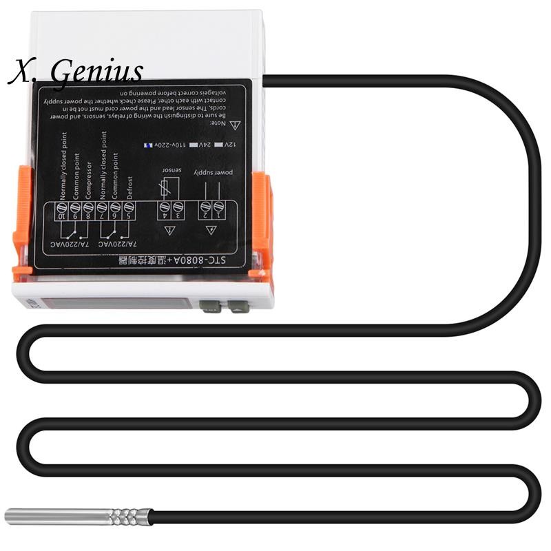 STC-8080A+ Digital Thermostat Temperature Controller Refrigerator ...