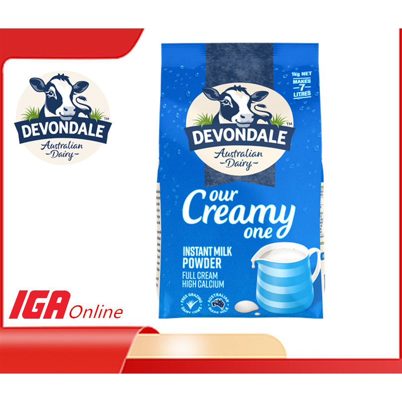 [EXP 03/2026] Devondale Creamy One Full Cream Milk Powder ( 1KG ...