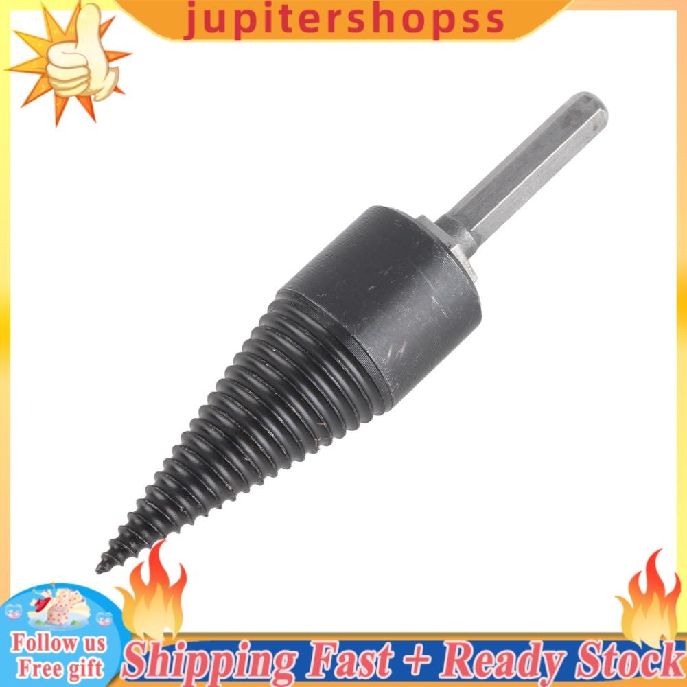 Jupitershopss Hex Shank Wood Splitter Drill Bit Heavy Duty Drilling ...