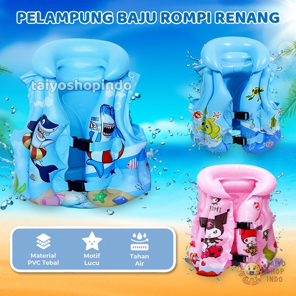 Taiyo Children's Life Suit Small Medium Big Cartoon Cute Character ...